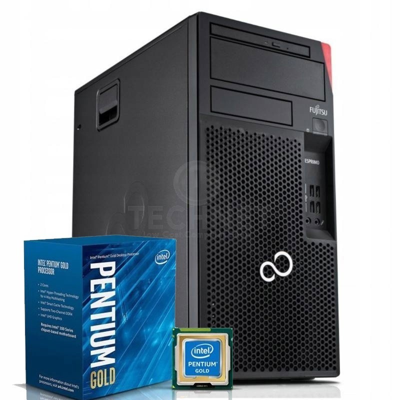 Fujitsu ESPRIMO P558 | Pentium Gold G5420, 8GB, 256GB SSD | PC ...